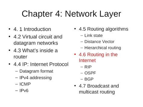 Ppt Chapter 4 Network Layer 4 1 Introduction 42 Virtual Circuit