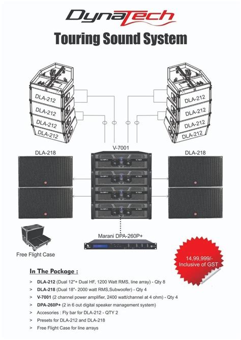 Line Array Speaker System 1200 W At ₹ 1450000set In Ahmedabad Id 2855481617630