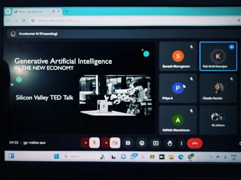 Attended Generative Ai In Silicon Valley Ted Talk Sriya Reddy Paanaati Posted On The Topic