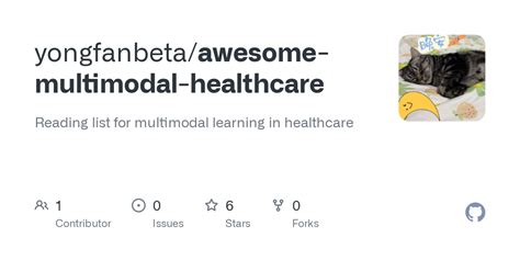 Github Yongfanbetaawesome Multimodal Healthcare Reading List For Multimodal Learning In
