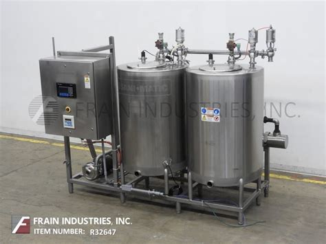 Sani Matic Cip2s 25 P St Cip System 2 30 Od X 48 High Approx 125 Gallon Stainless Steel