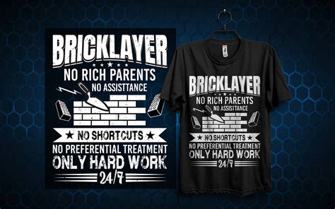 Bricklayer T Shirt Design Behance