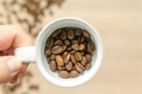 Coffee Cup With Coffee Beans Photos Download The Best Free Coffee Cup