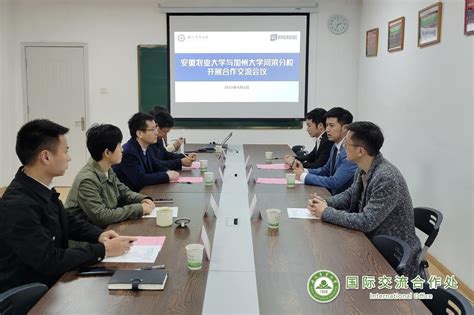 加州大学河滨分校国际部中国区代表李杨一行来我校交流 安徽国际交流合作处