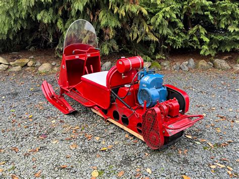Vintage Winter Weapon A 1964 Polaris Sno Traveler Pacer Snowmobile
