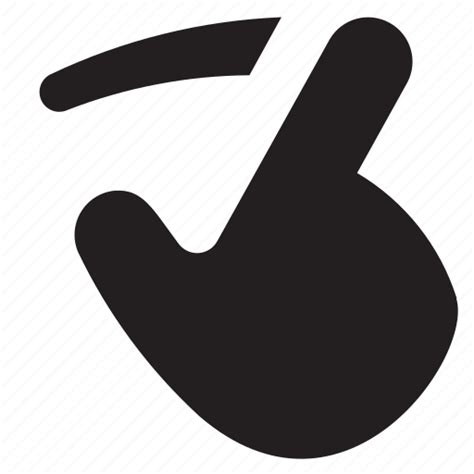 Finger Gesture Hand Right Swipe Touch Icon
