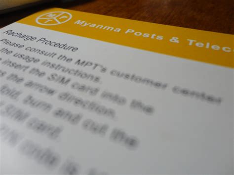 Cheap Mobile Sim Card In Myanmar Available This March