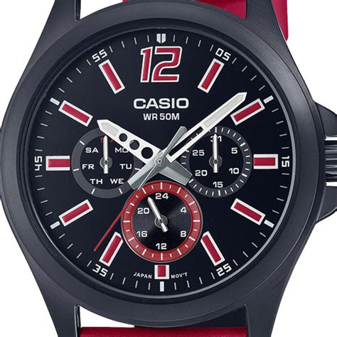 Đồng Hồ Casio Mtp E350bl Màu Đỏ Bh 5 Năm Chính Hãng 100 Viostore Uy Tín Là Sức Mạnh