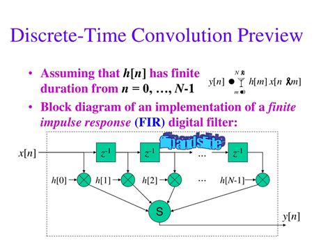 PPT Discrete Time Convolution And Filtering Concept PowerPoint Presentation ID 9242200