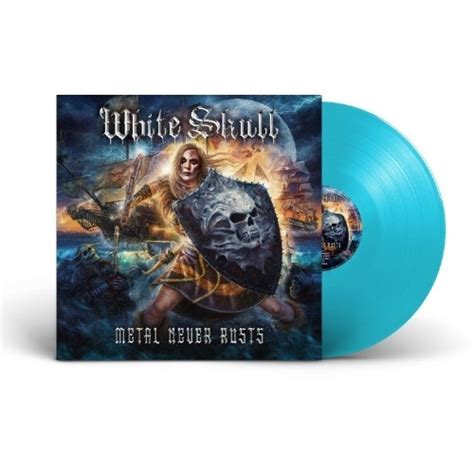 White Skull Metal Never Rusts Lp Coloured Heavy Power Symphonic Season Of Mist