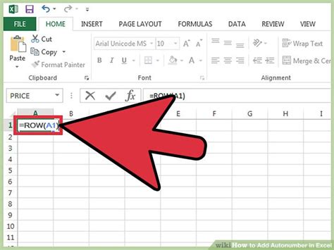 How To Add Autonumber In Excel 13 Steps With Pictures Wikihow