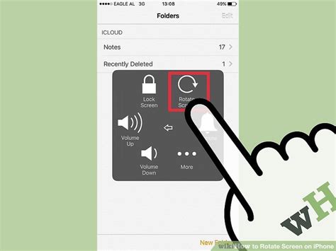 How To Rotate Screen On IPhone With Pictures WikiHow