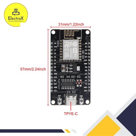 Esp8266 Type C Ch340g Nodemcu Wifi Module Electroxbd