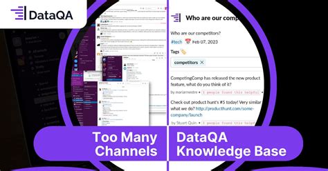 Dataqa On Linkedin Dataqa Slack Productivity Efficiency Information