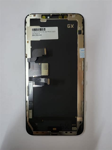 VEF LCD FS IPHONE XS MAX ORI GX BLACK