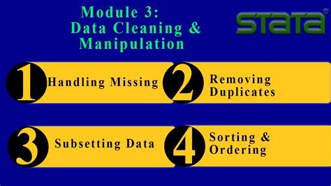 Stata Data Cleaning And Manipulation Module 3 Missing Values