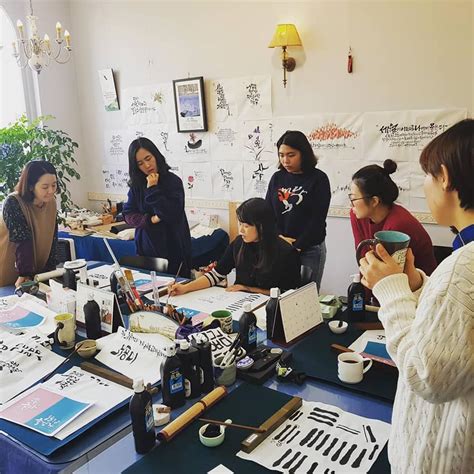 하늘물고기캘리아트아카데미 대전캘리그라피 하늘물고기 수업현장♡ 하늘물고기 캘리공방 캘리그라피