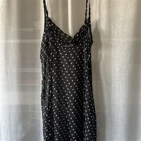 Summer Dress Polka Dot Sheer Dress No Tag But Depop