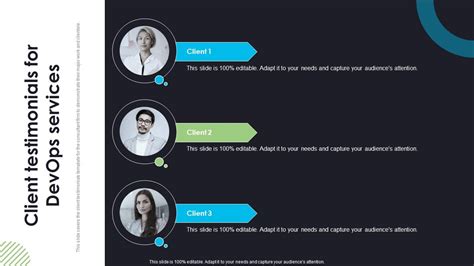 Devops Deployment And Transformation Services Advisory Client