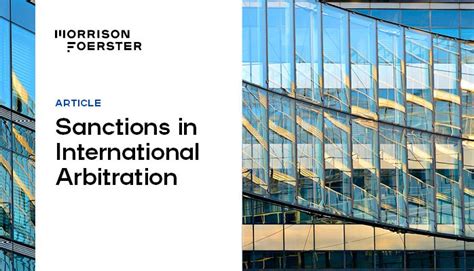 tanya rashid bachmann on linkedin sanctions in international arbitration morrison foerster