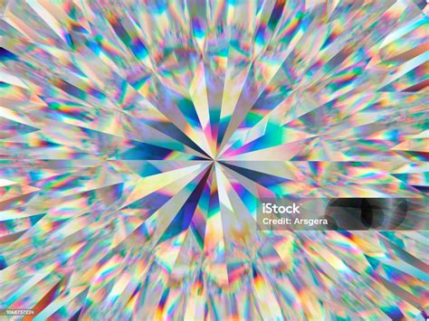 다이아몬드 구조 극단적인 근접 촬영 및 만화경입니다 상위 라운드 보석의 3d 렌더링 3d 그림 3차원 형태에 대한 스톡 사진 및 기타 이미지 Istock