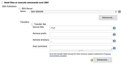 Jenkins แนะนำ plug in สำหรบการ deploy ผาน SSH