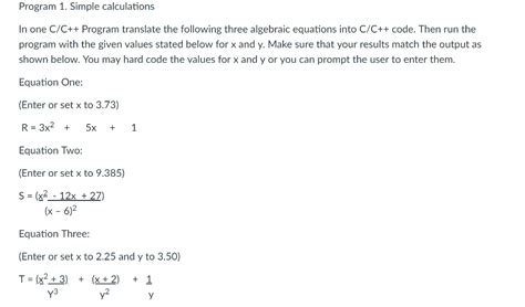 Solved Use Of C Program Please Chegg Com