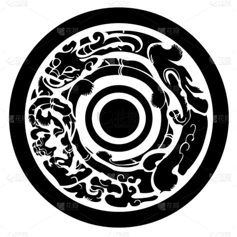 手绘 传统图腾贴纸