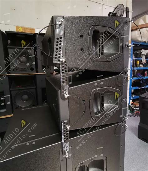 D B Q Audio Line Array Speaker Q V Double Inch Powered Line Array Pro Audio Q V Active