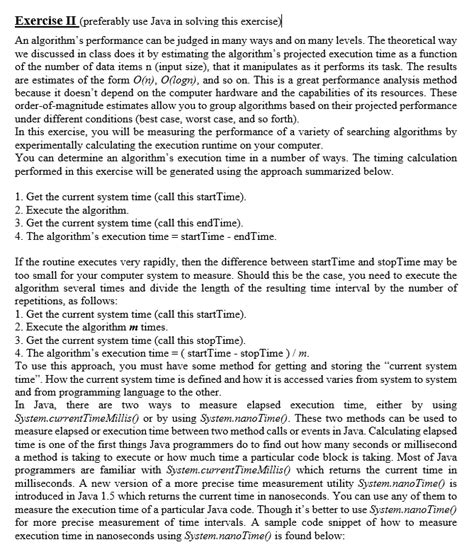 Solved Exercise 1 Use Your Favorite Programming Language To