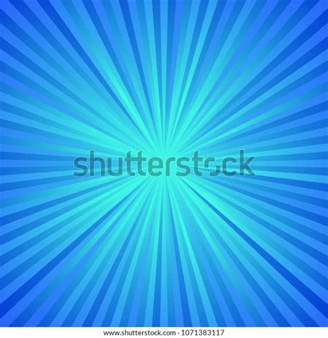 Blue Dynamic Ray Burst Background Abstract Stock Vector Royalty Free 1071383117