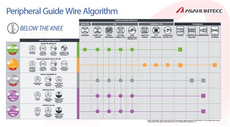 Atk And Btk Peripheral Guidewire Algorithm Asahi Intecc Europe Bv