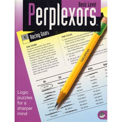 MindWare Perplexors Basic Level Book