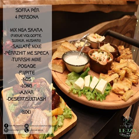 Lejza Bio Restaurant Me Menu Të Begatë Për Muajin E Ramazanit Dukagjini