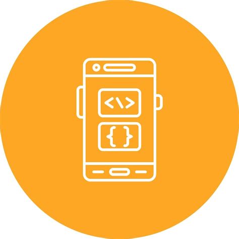 Premium Vector Coding Language Icon Vector Image Can Be Used For Mobile App Development