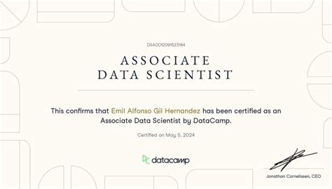 Datascience Python Machinelearning Datacamp Emil Alfonso Gil Hernández