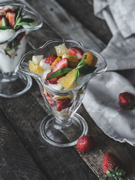 무료 이미지 식품 과일 샐러드 요리 Fruit Cup 성분 냉동 디저트 Verrine 아이스크림 순대 아빠