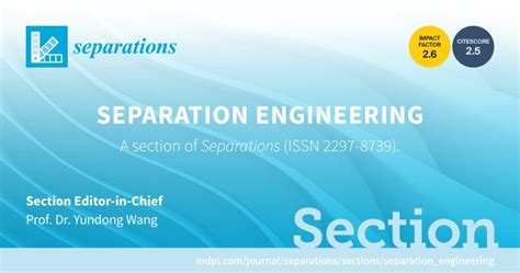 Separations Mdpi On Linkedin Mdpiseparations Editorialboard