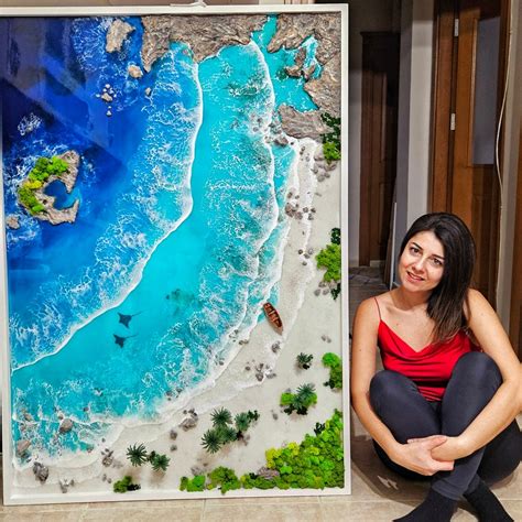 Large Ocean Theme Art Etsy