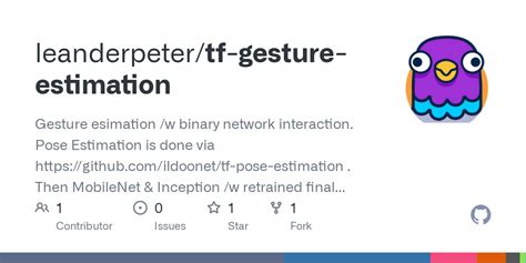 GitHub Leanderpeter Tf Gesture Estimation Gesture Esimation W Binary Network Interaction