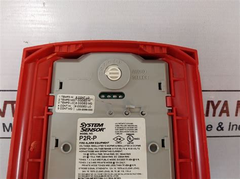 System Sensor P2r P System Sensor Aeliya Marine