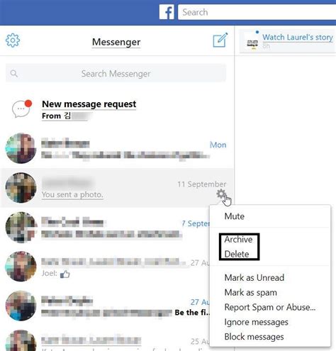 How To Bulk Delete Messages From Facebook Messenger Make Tech Easier