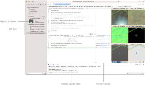 debugging the shaders within a draw command or compute dispatch apple developer documentation