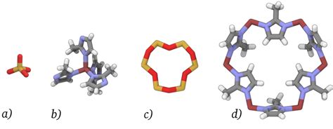 3 Tetrahedral Structure Of A Sio 4 And B Zn Methylimidazole 4 Sbus Download Scientific