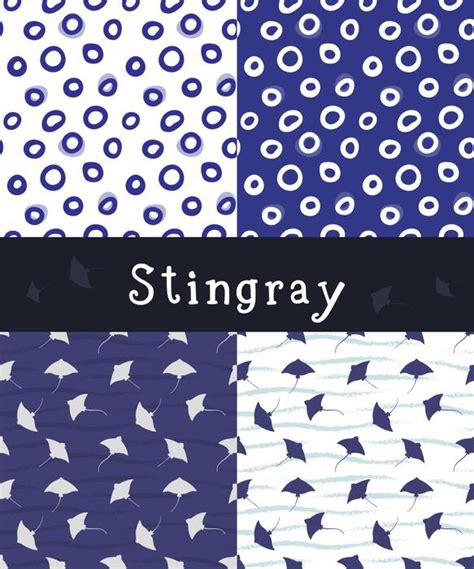 Stingray Pattern Vector Art Icons And Graphics For Free Download