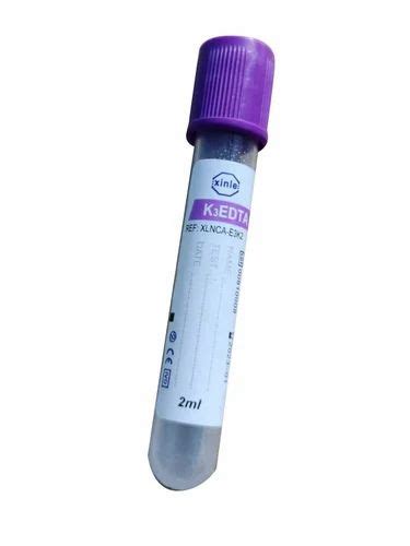 K3 Edta Vacuum Blood Collection Tube For Laboratory Size 5 Ml At