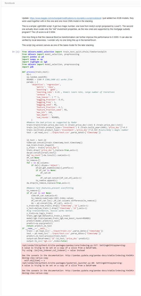 Kaggle Discovering Python And R