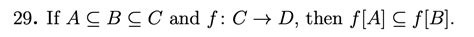 Solved If ABC And F CD Then F A F B Chegg Com