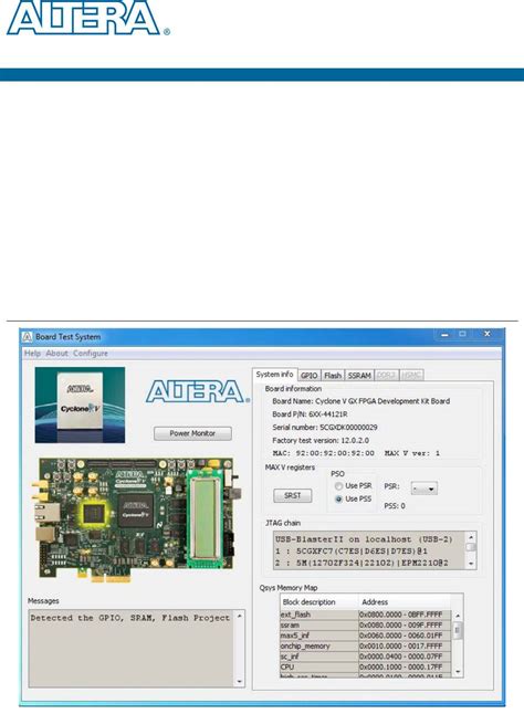 Cyclone V GX FPGA Dev Kit Guide By Intel Datasheet DigiKey