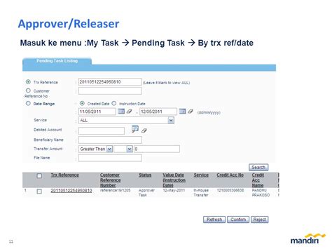 Pending Task